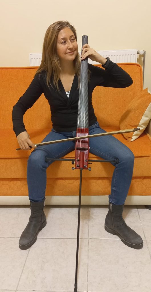 Carbon Fiber Electro Cello - KARBON TASARIM